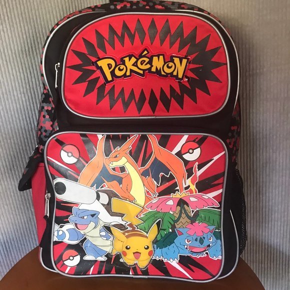 Nintendo | Bags | Vintage Y2k Nintendo Pokemon Official Backpack 9s Bag ...